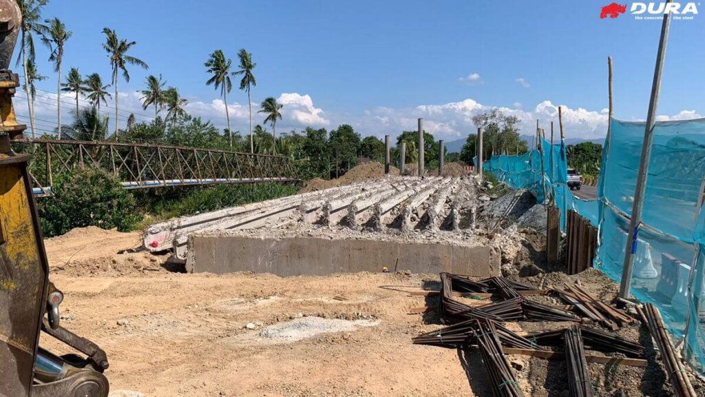 To Replace Old Bridge Using DURA UBG2000 - 53m Single Span at Sg ...