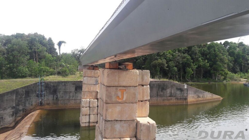 DURA Pedestrain Bridge Solution for Spillway of a Dam at Pahang - DURA ...