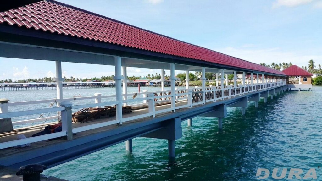 DURA Technology Used in Jetty Construction in Bum Bum Island, Sabah ...
