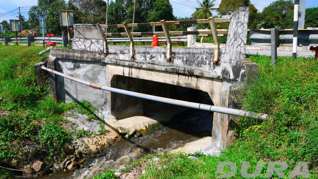 New Bridge at Kampung Banjar, Ayer Tawar, Perak - DURA® Technology Sdn Bhd