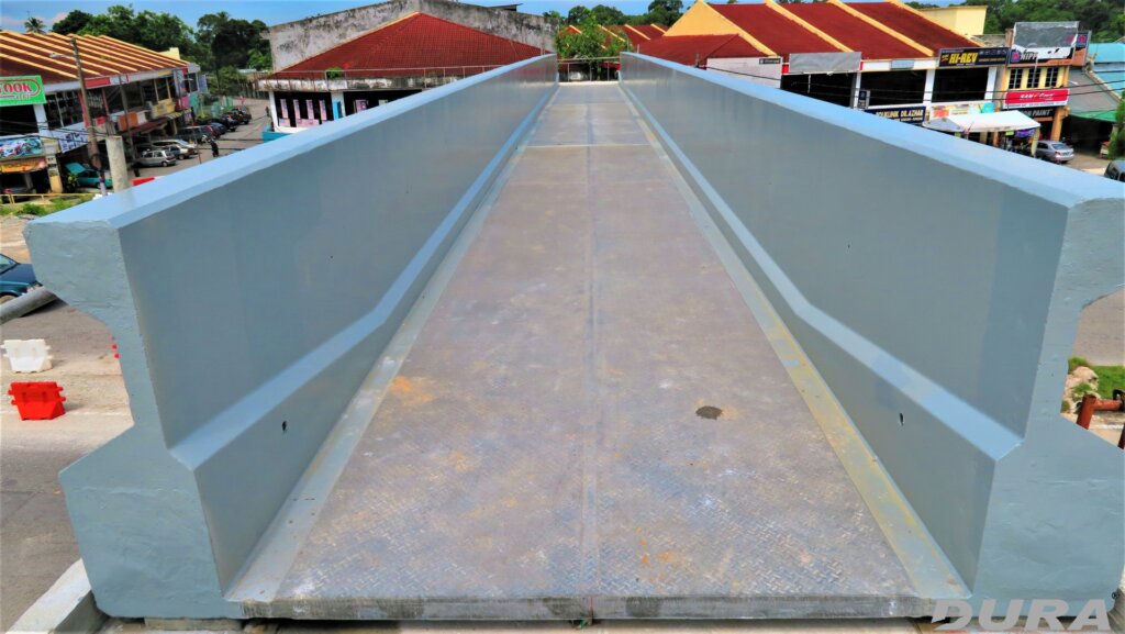 Single Span of Pedestrian Bridge in Selama, Perak - DURA® Technology ...