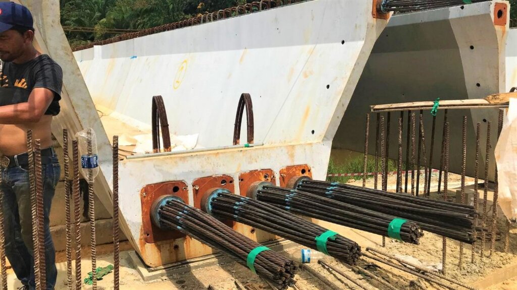 55m single span UHPFRC Paitan, Sabah - DURA® Technology Sdn Bhd