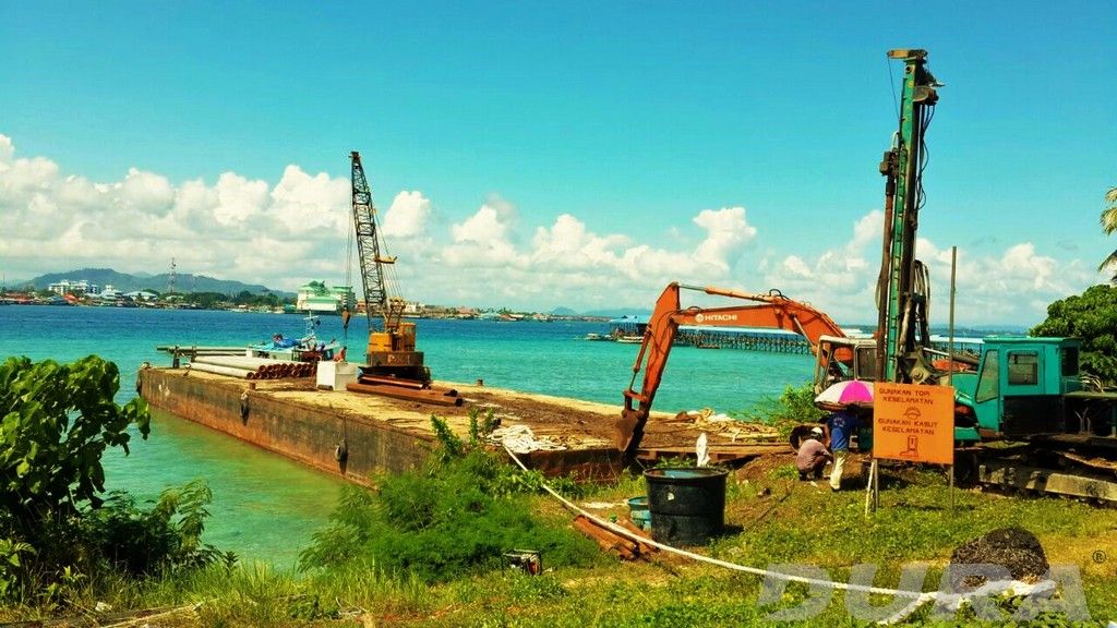 DURA Technology Used in Jetty Construction in Bum Bum Island, Sabah ...
