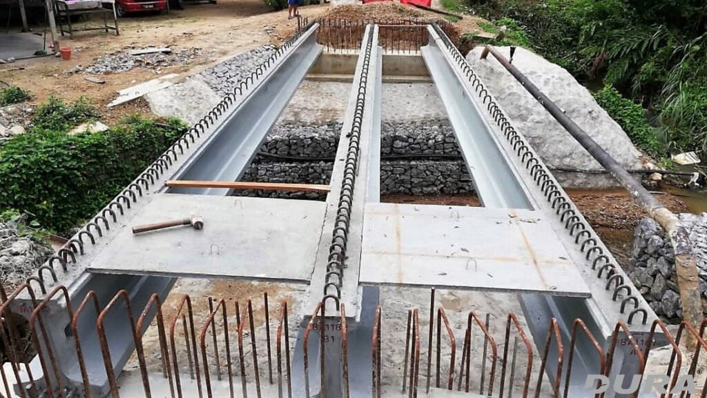 Dura UHPC Single Span Kg. Pahit, Gerik - DURA® Technology Sdn Bhd