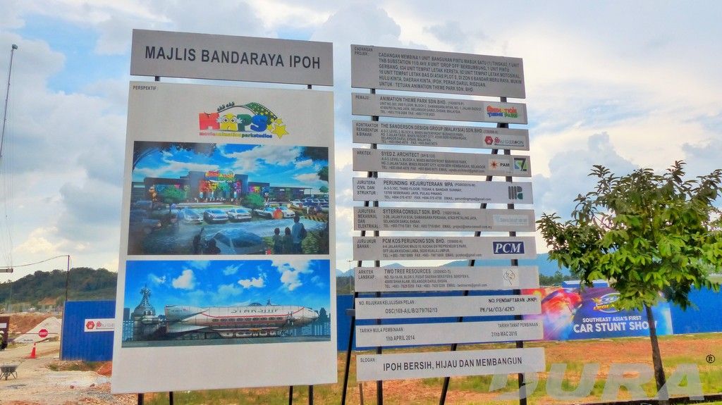 DURA Pedestrian Bridge Used in Malaysia First Animation Theme Park ...