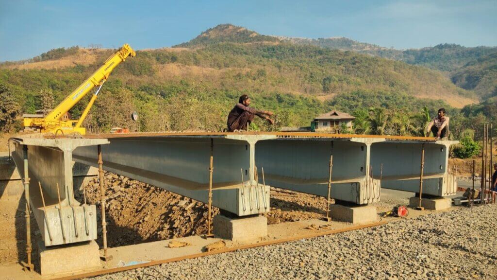 Construction of Major High level Bridges across Panvel Mahad-Panjim ...