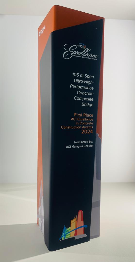1st place - Bridges category of the ACI Excellence in Concrete ...